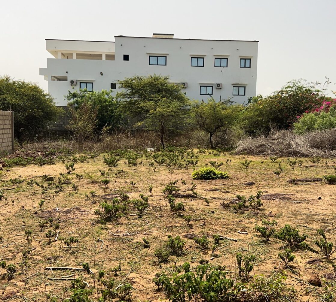 Terrain de 543 mètres carrés à vendre à Somone Sénégal